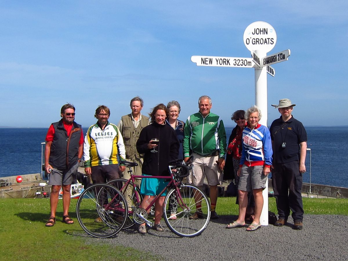Jane Moore Sets New LEJOG Record | Willesden Cycling Club